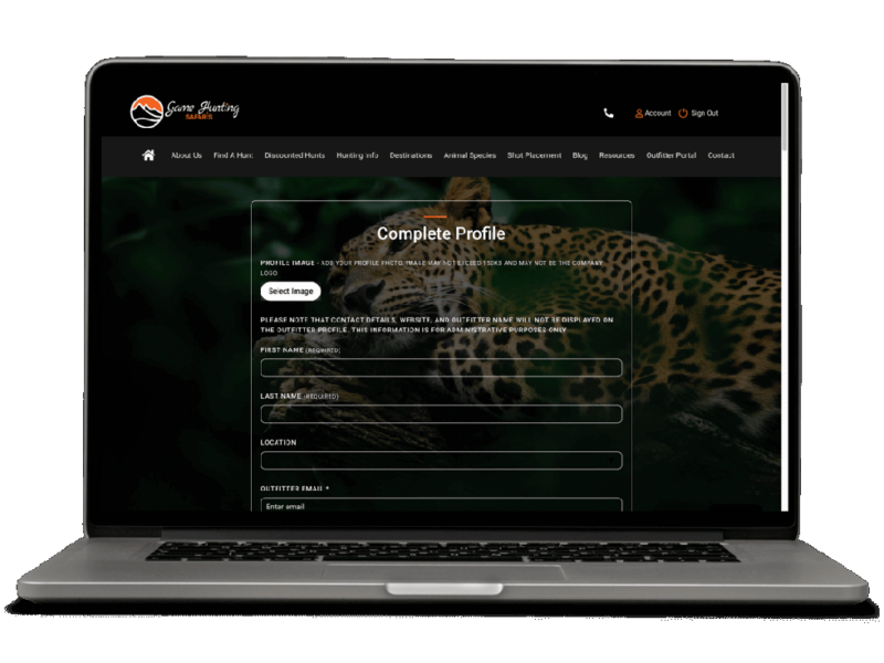 How To Register As An Outfitter | Game Hunting Safaris